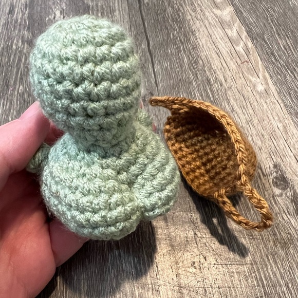 Hand Crafted | Other | Crochet Mini Cheeky Turtle Plushie Handcrafted ...